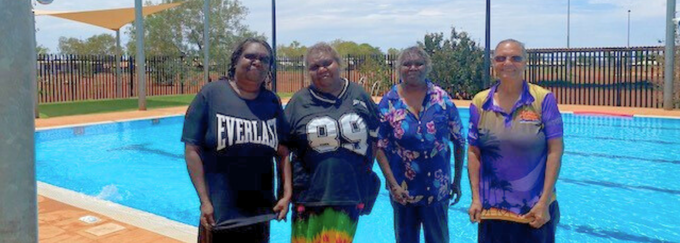 The water wellness class bringing joy and healing to women in Balgo ...